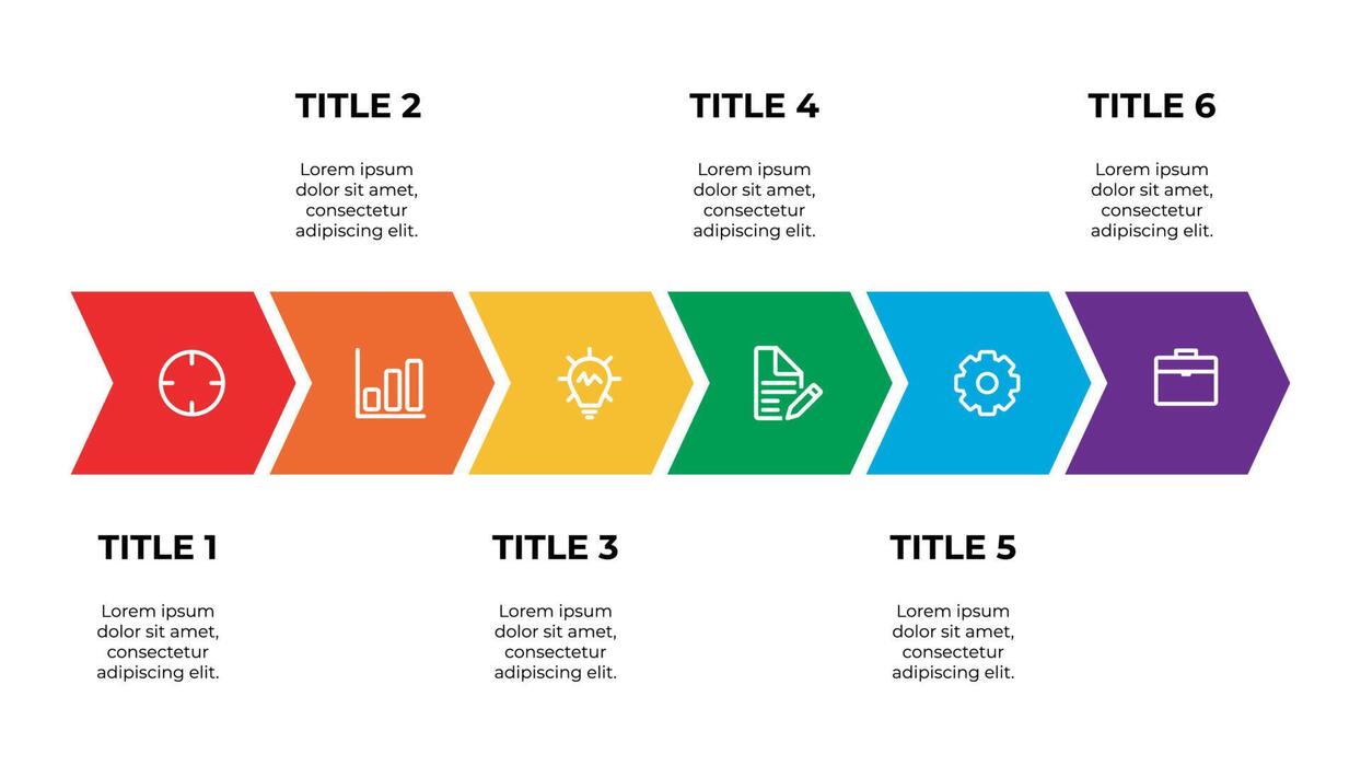 Arrow Flow Chart Vector Art, Icons, and Graphics for Free Download