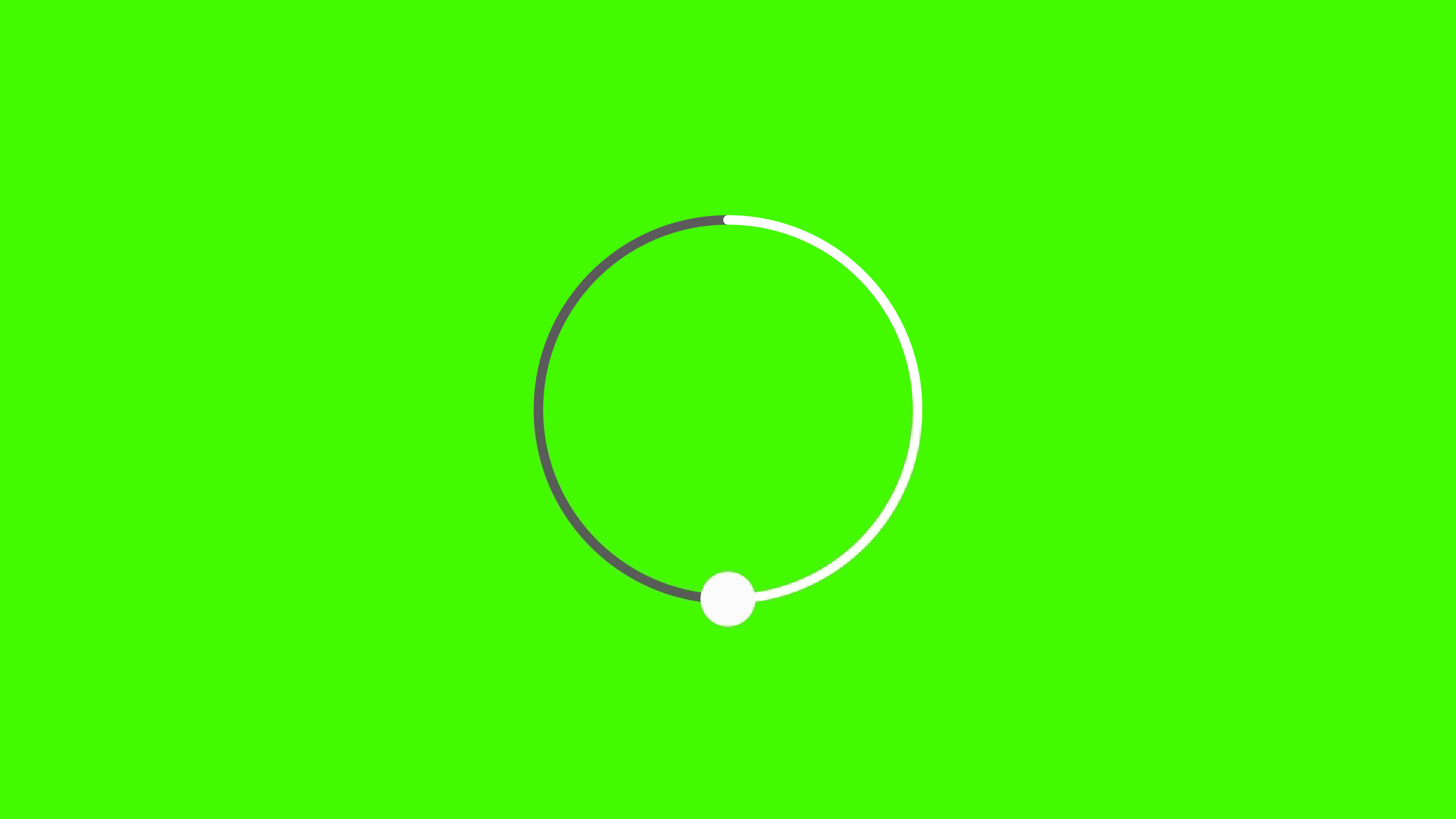 White Animated Circles on a Green Screen 16893558 Stock Video at Vecteezy