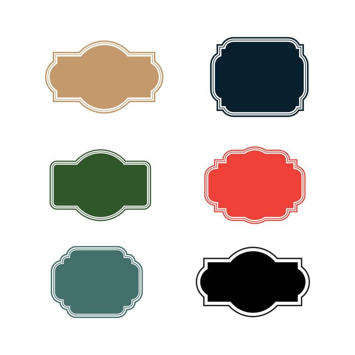 Vintage Sign Shapes Vector Art, Icons, and Graphics for Free Download