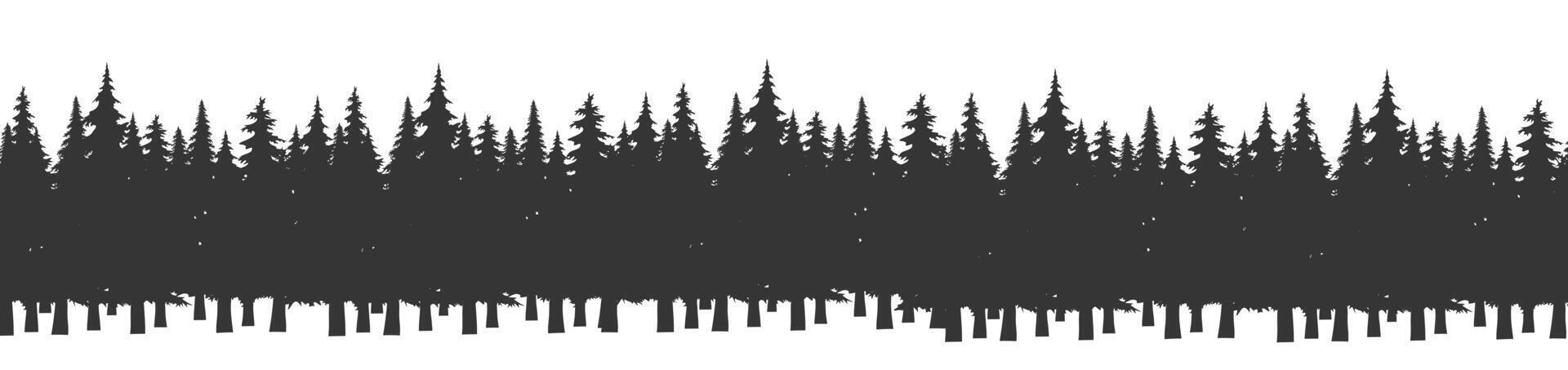 Tree Line Silhouette Vector Art, Icons, and Graphics for Free Download