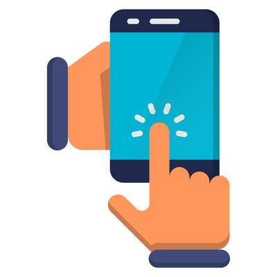 Phone Click Vector Art, Icons, and Graphics for Free Download