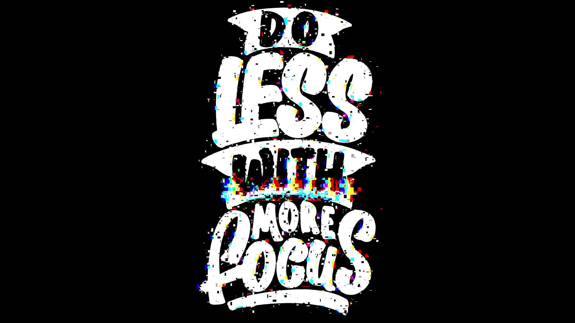 Do Less With More Focus Motivational Typography Quote 16930536 Stock do-less-with-more-focus-motivational-typography-quote-16930536-stock