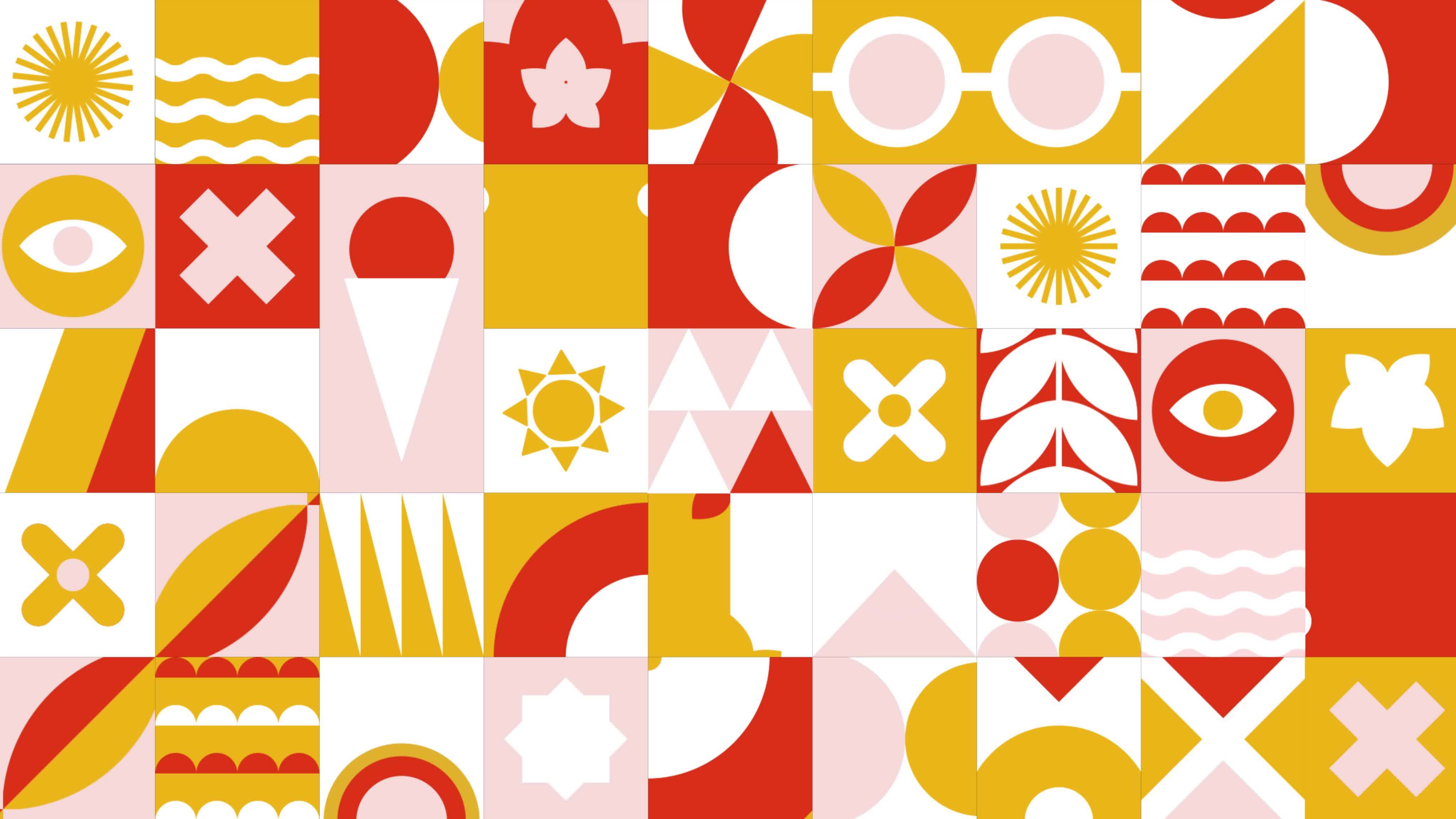 Vivid Dynamic Geometric Pattern Loop Motion Graphic Loop Animation In 1511