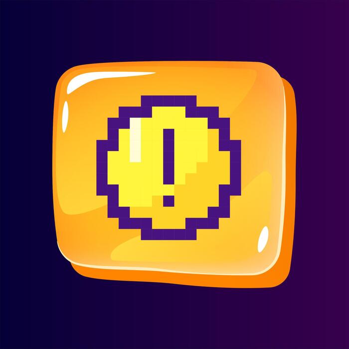 8 Bit Button Vector Art, Icons, and Graphics for Free Download