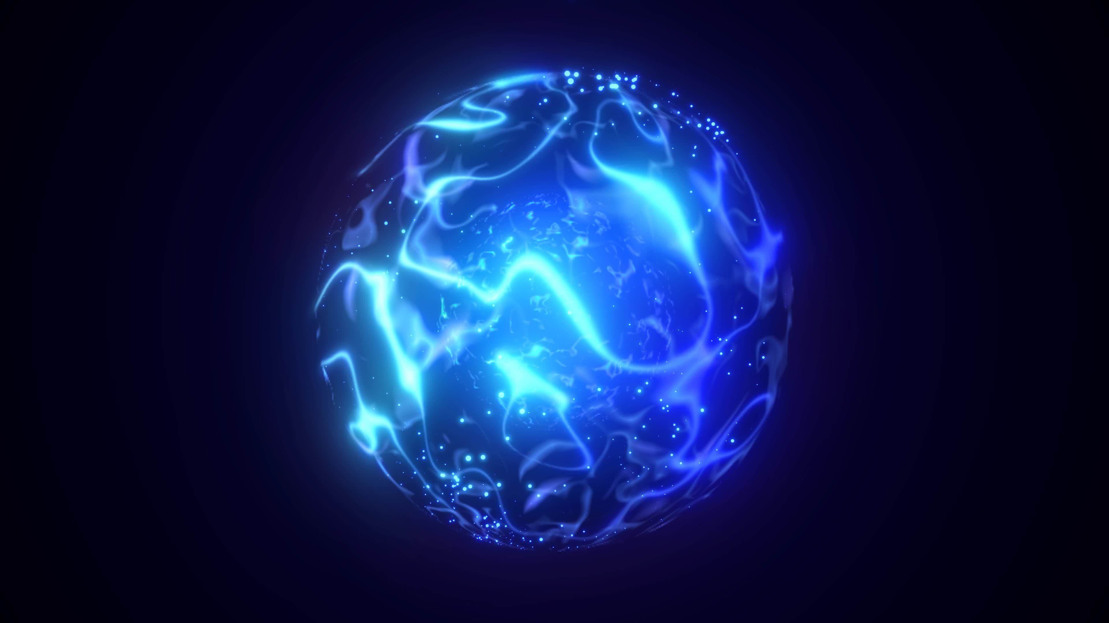 Water Orb Stock Video Footage for Free Download