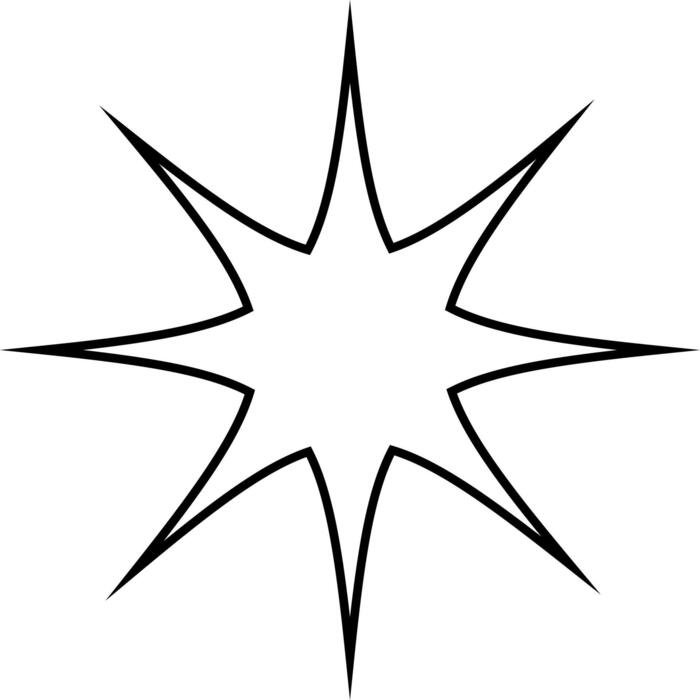 Christmas Star Outline Vector Art, Icons, and Graphics for Free Download