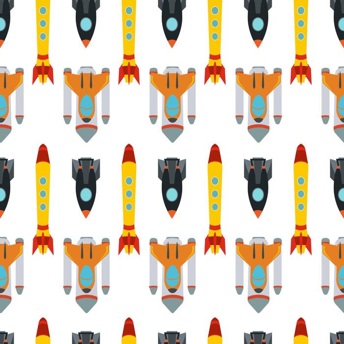 Space Ship Pattern Vector Art, Icons, and Graphics for Free Download