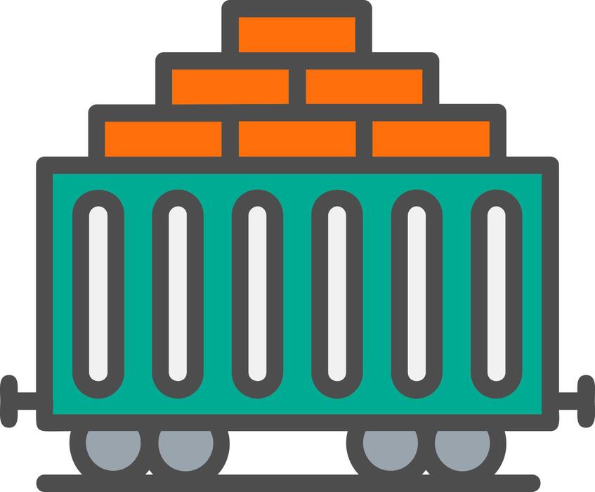 Cargo Train Vector Art, Icons, and Graphics for Free Download
