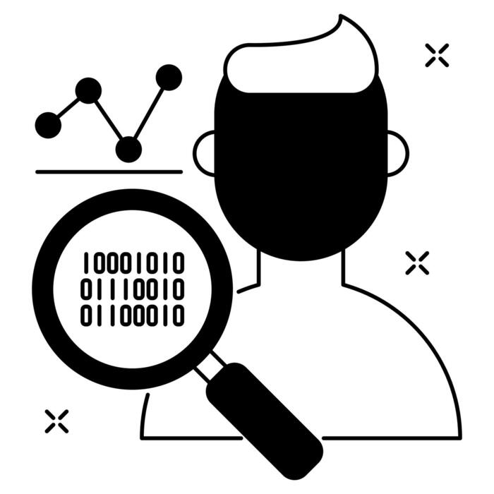 Data Scientist Icon Vector Art, Icons, and Graphics for Free Download