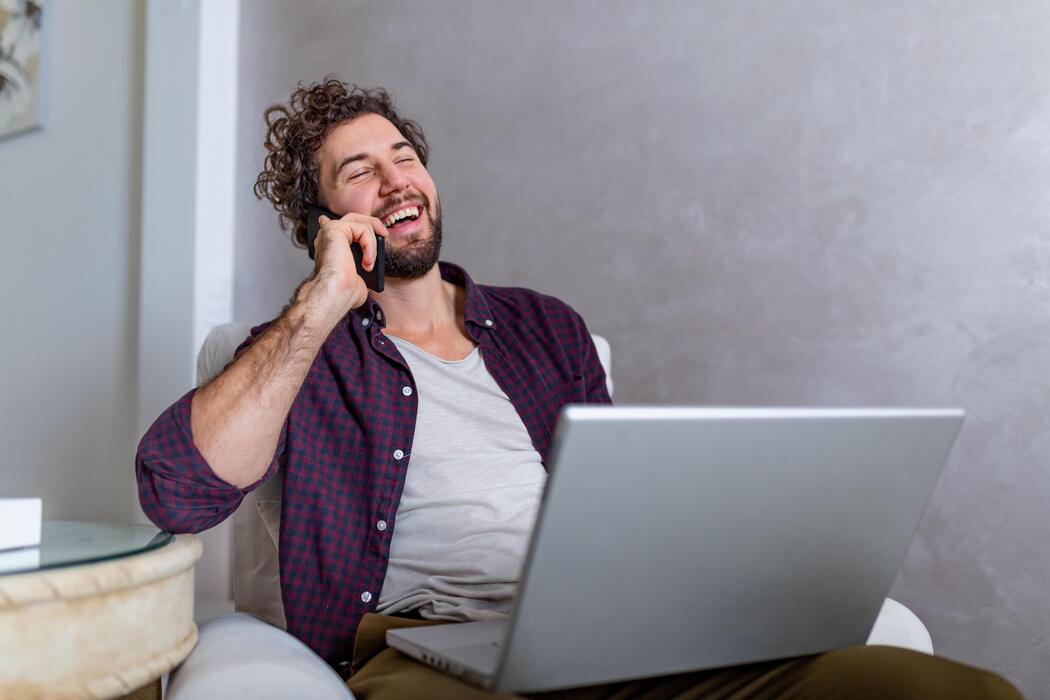 Man In Computer Stock Photos, Images and Backgrounds for Free Download