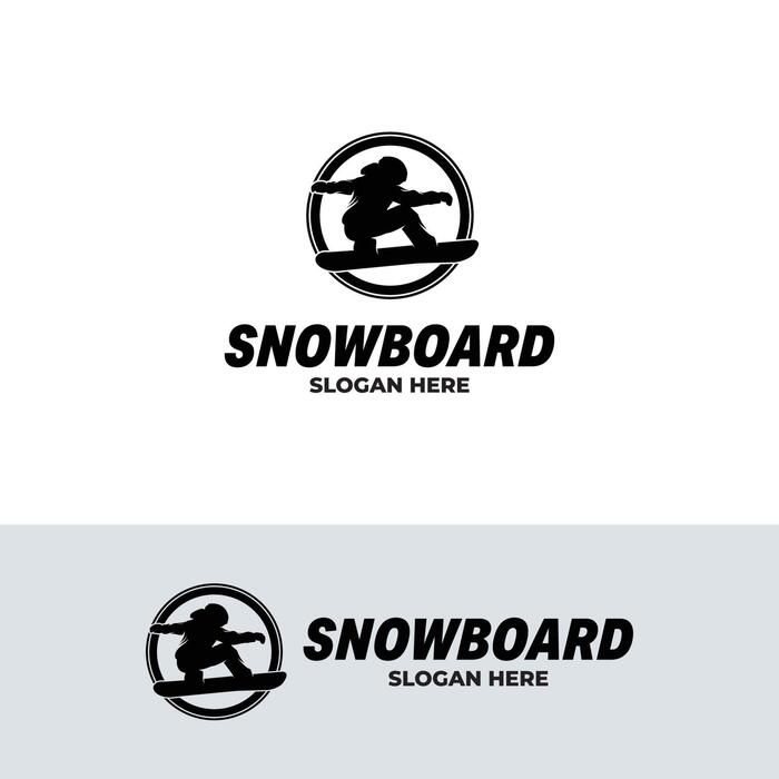Snowboard Logo Vector Art, Icons, and Graphics for Free Download
