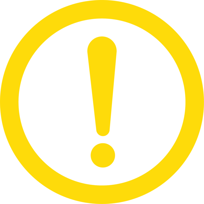 Warning Symbols PNGs for Free Download