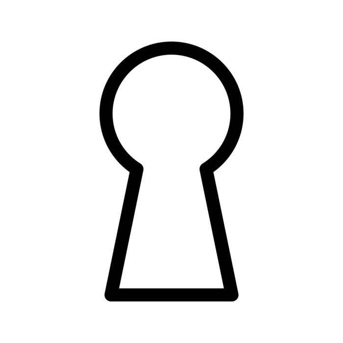 Key Hole Icon Vector Art, Icons, and Graphics for Free Download