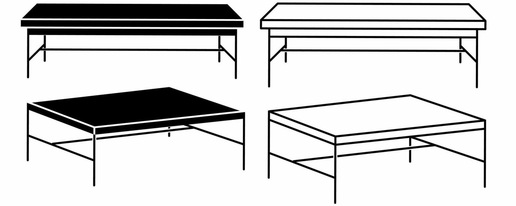 2d Table Vector Art, Icons, and Graphics for Free Download