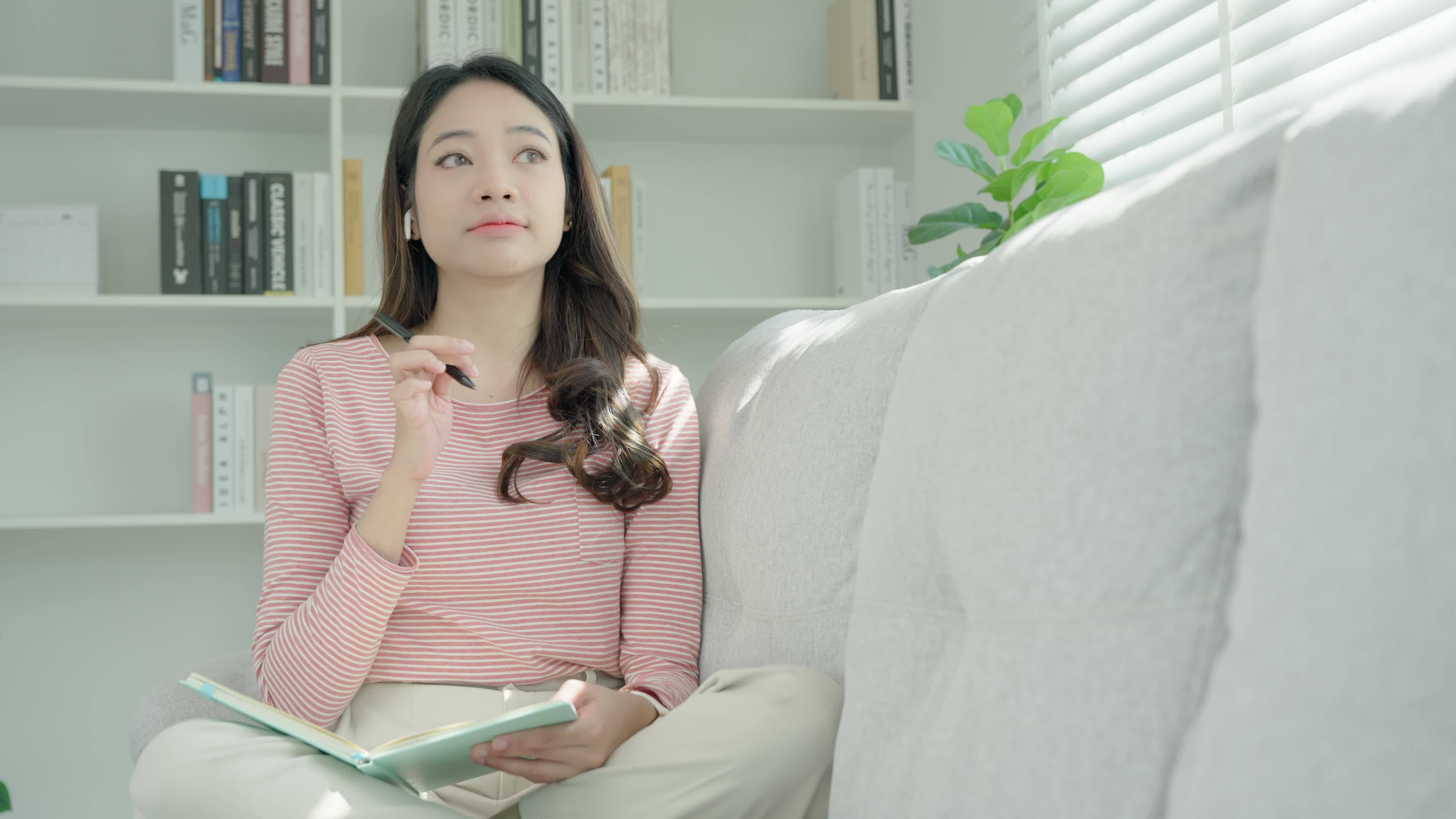 inspiration, writer, writing ,creative ,recreation for imagine, Beautiful Asia attractive young ...