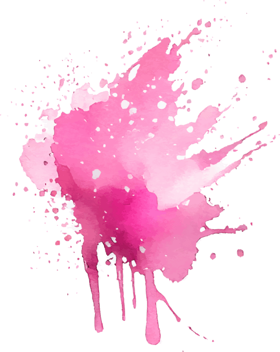 Pink Watercolor Splash PNGs for Free Download