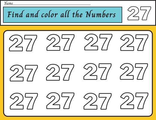 Numbers Activity Vector Art, Icons, and Graphics for Free Download
