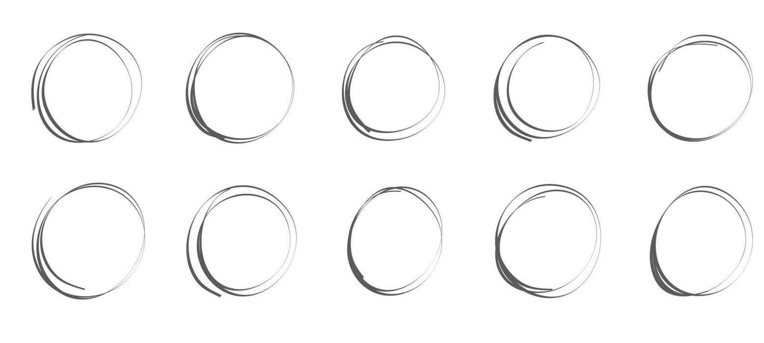 Oval Doodle Vector Art, Icons, and Graphics for Free Download