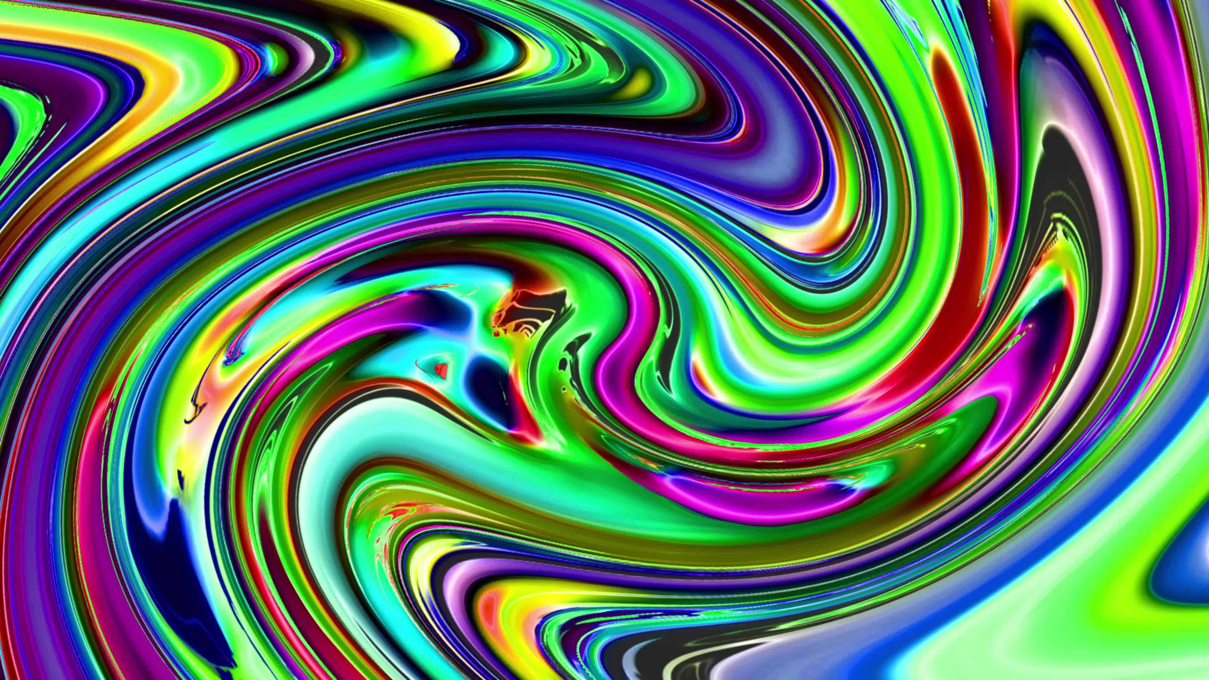 Rotating Rainbow Colors Gradient Background Movie,Abstract Twirling Background Animation ...