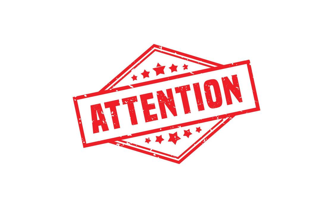 Attention Vector Art, Icons, and Graphics for Free Download