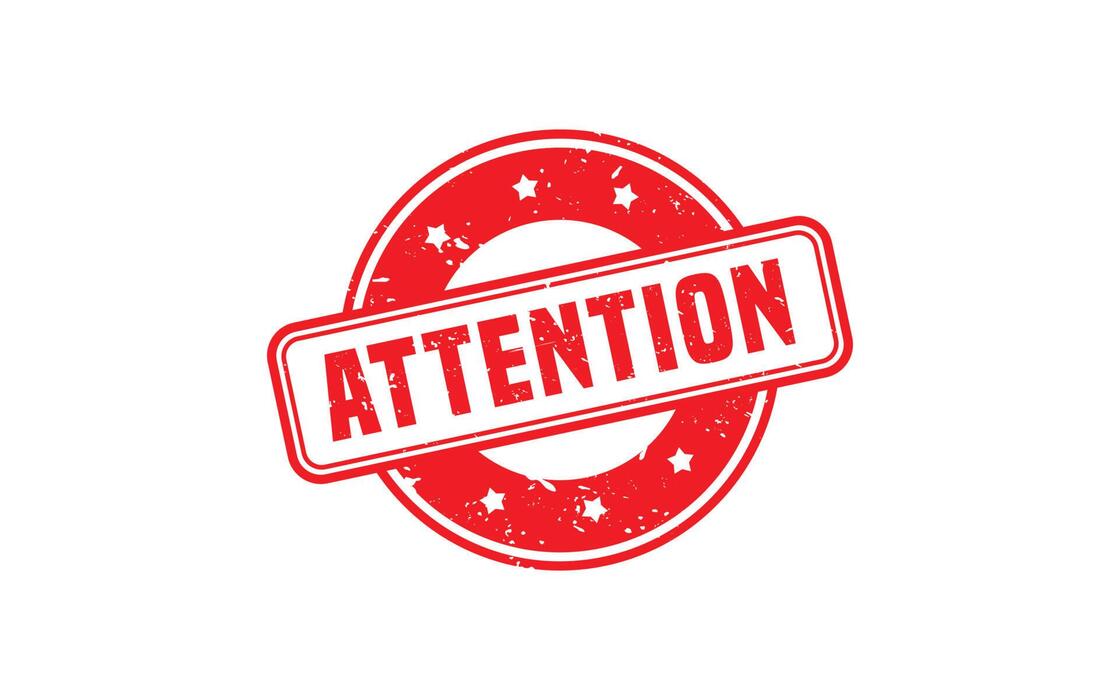 Attention Vector Art, Icons, and Graphics for Free Download