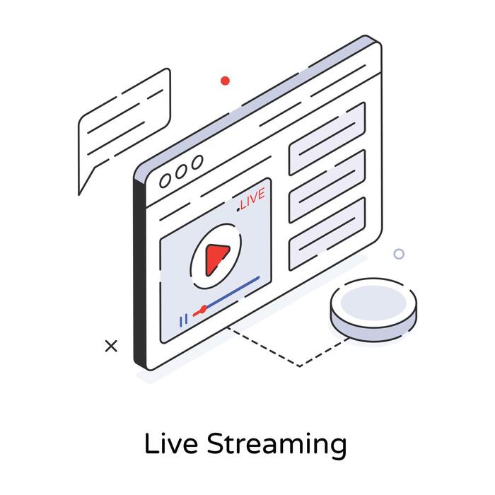 Live Streaming Poster Vector Art, Icons, and Graphics for Free Download