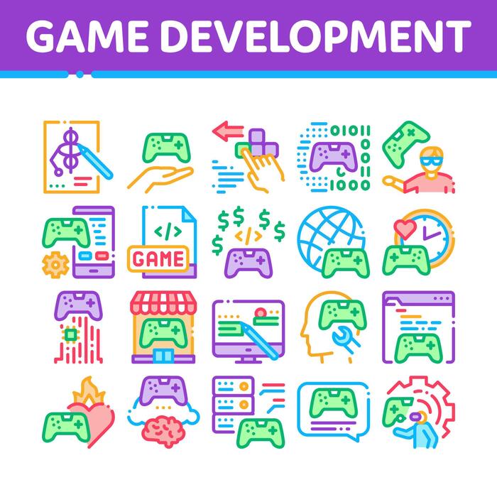 Game Development Vector Art, Icons, and Graphics for Free Download