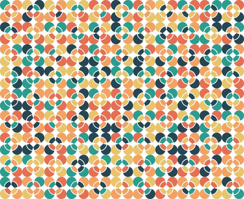 Retro Circle Pattern Vector Art, Icons, and Graphics for Free Download
