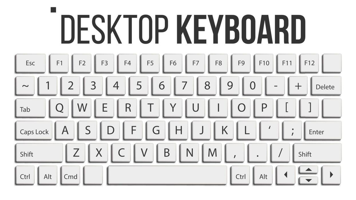 Computer Keyboard Keys Vector Art, Icons, and Graphics for Free Download