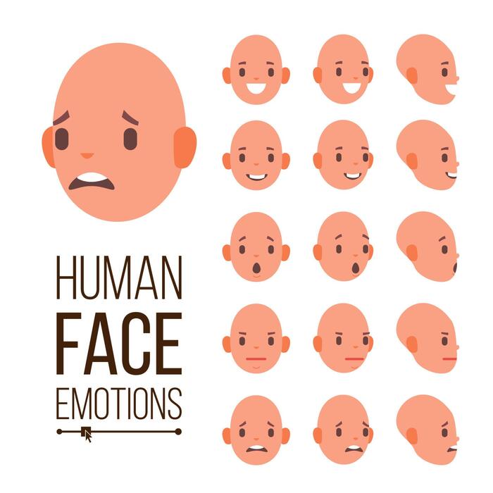Human Emotions Vector Art, Icons, and Graphics for Free Download