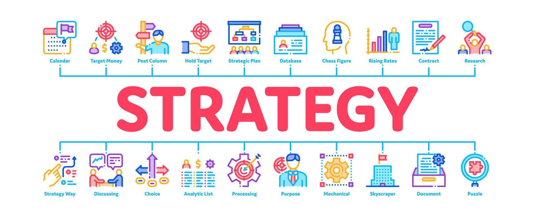 Strategy Vector Art, Icons, and Graphics for Free Download