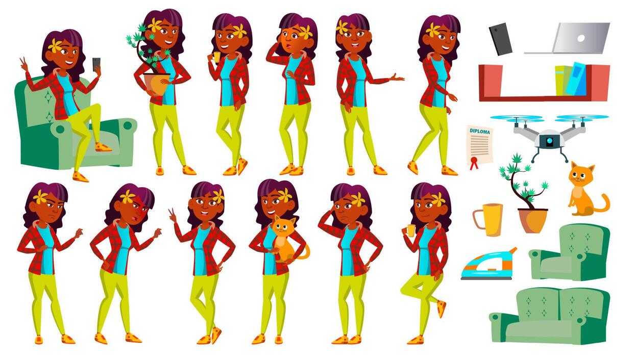 2d Character Animation Vector Art, Icons, and Graphics for Free Download