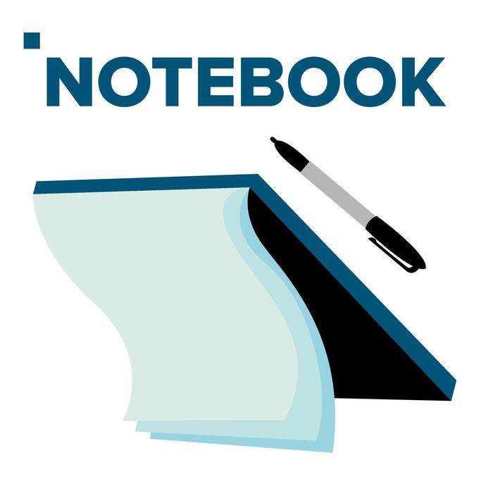 Notebook Logo Vector Art, Icons, and Graphics for Free Download