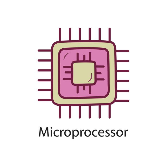 Microprocessor Vector Art, Icons, and Graphics for Free Download