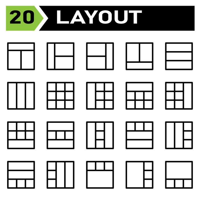 Grid Layout Vector Art, Icons, and Graphics for Free Download
