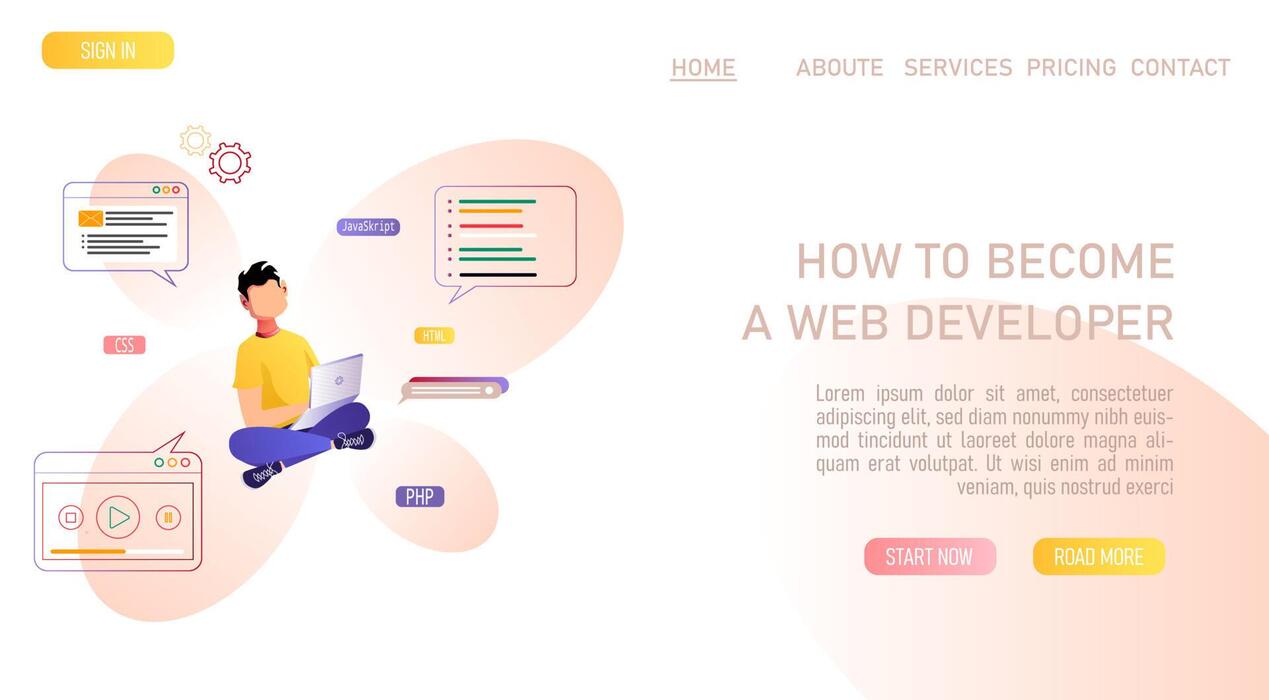 Web Developer Vector Art, Icons, and Graphics for Free Download