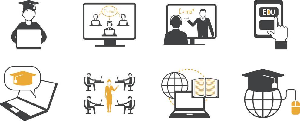 E Learning Vector Art Icons And Graphics For Free Download