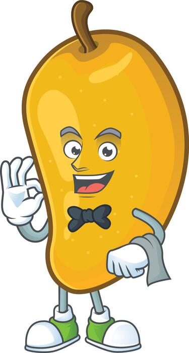Mango Mascot Vector Art, Icons, and Graphics for Free Download