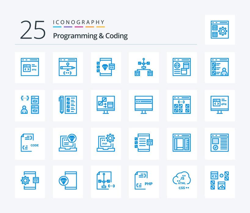 Computer Programming Icon Vector Art, Icons, and Graphics for Free Download