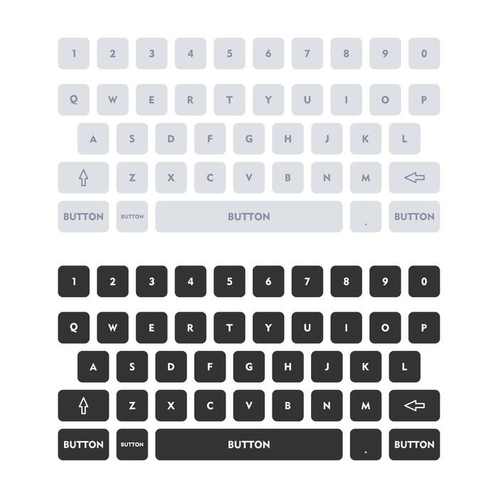 Computer Keyboard Keys Vector Art, Icons, and Graphics for Free Download