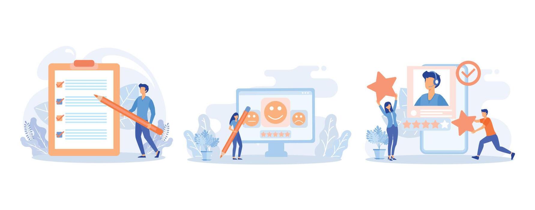 Satisfaction Survey Vector Art, Icons, and Graphics for Free Download