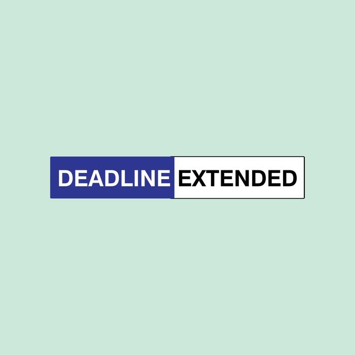 Deadline Extended Vector Art, Icons, and Graphics for Free Download