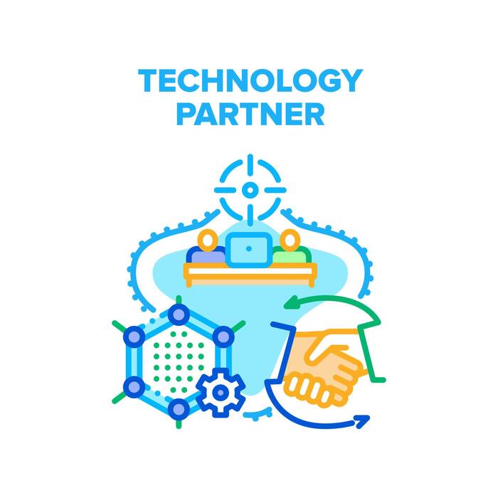 Technology Partner Vector Art, Icons, and Graphics for Free Download
