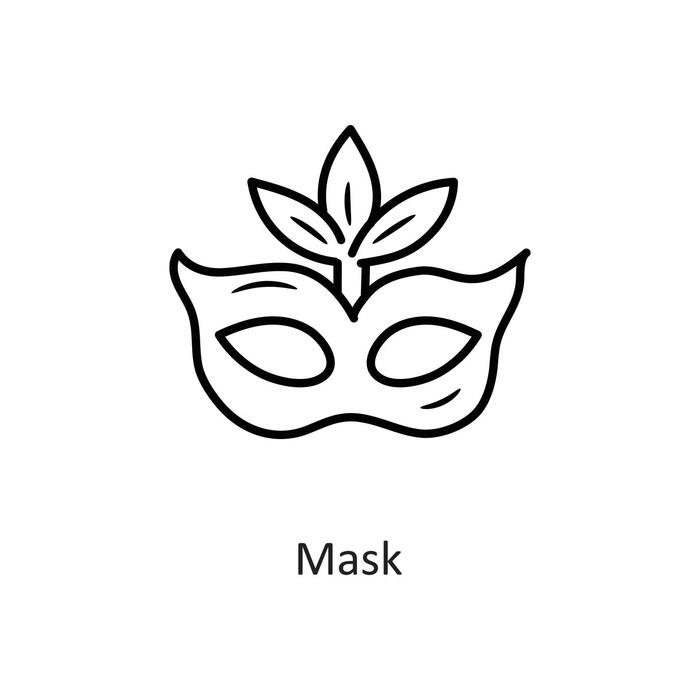 Mask Outline Vector Art, Icons, and Graphics for Free Download