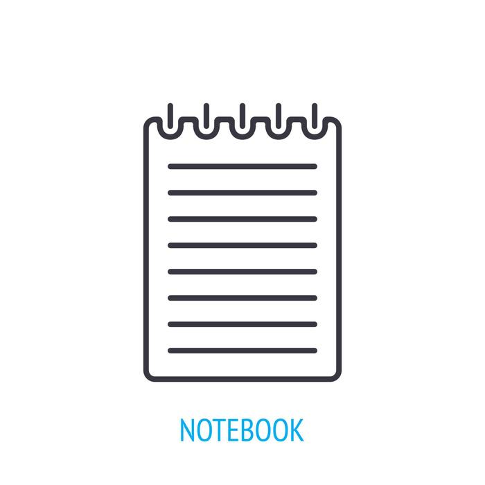Notebook Logo Vector Art, Icons, and Graphics for Free Download