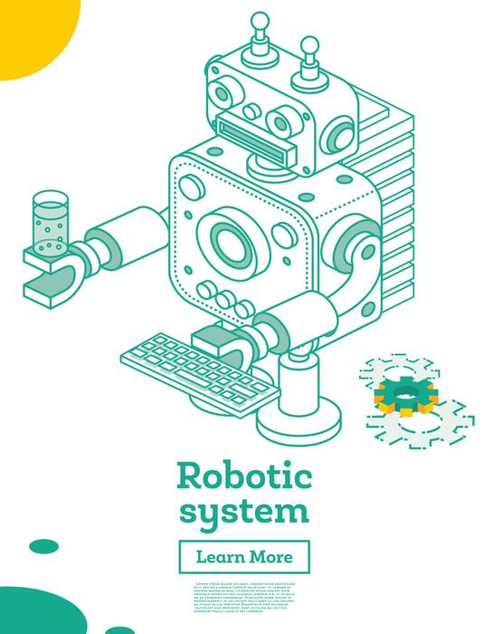 Robotics Poster Vector Art, Icons, and Graphics for Free Download