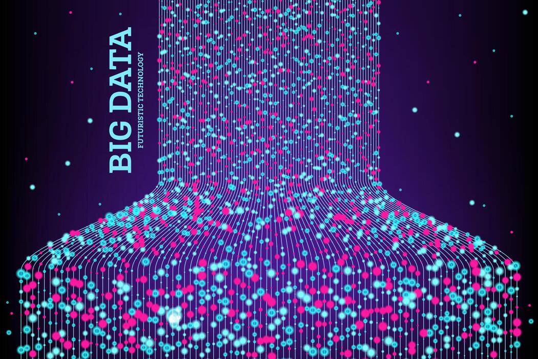 Big Data Background Vector Art Icons And Graphics For Free Download