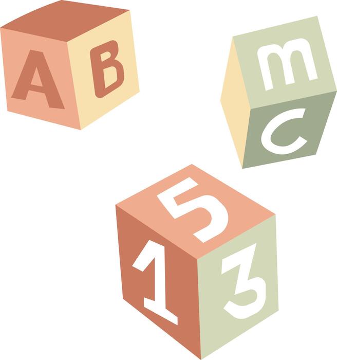 Number Blocks Vector Art, Icons, and Graphics for Free Download