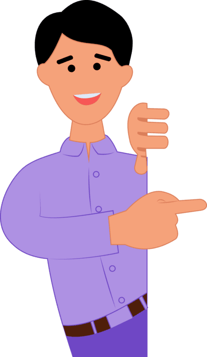 Man Pointing PNGs for Free Download