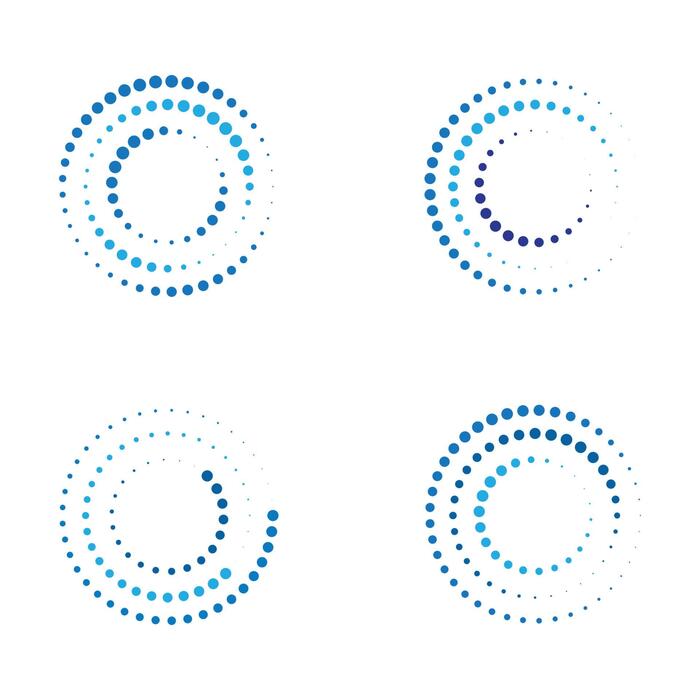 Dotted Circle Vector Art, Icons, and Graphics for Free Download
